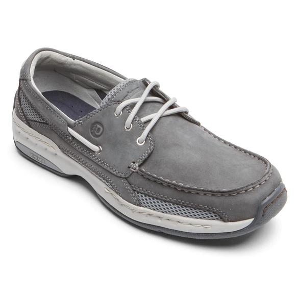 Dunham | Shoes | New Dunham Mens Captain Boat Shoes In Grey Multi ...